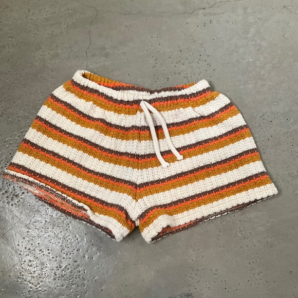 Zara | Bottoms | Zara Knit Stripe Shorts | Poshmark